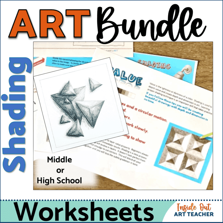 5 Things to Make Your Value and Shading Middle or High School Art ...