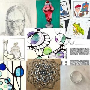 Visual Art Project Introduction to Drawing Curriculum Bundle for High ...
