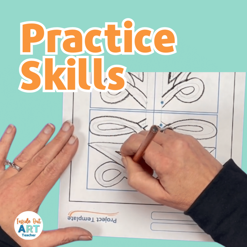 Celtic Knot Drawing Art Lesson: Saint Patricks Day | Inside Out Art Teacher