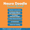 Neurographic Art Summer Theme Art Lessons %seNeurographic Art Summer ...