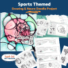Neurographic Art Easy Doodle Drawing Project : Sports