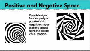 Op Art Lesson - Middle School - High School Visual Art Design Project ...