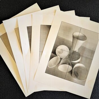Drawing Ellipses Bundle - High School Art Lesson - Middle School Visual ...