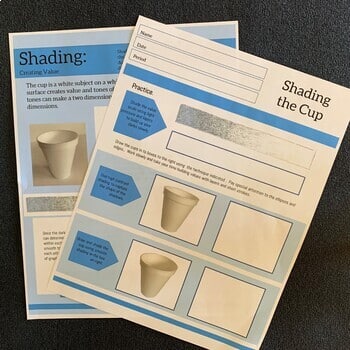 Drawing Ellipses Bundle - High School Art Lesson - Middle School Visual ...