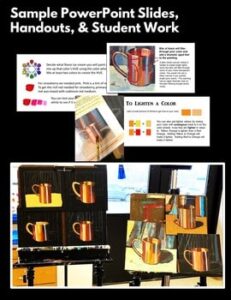 Beginner Acrylic Painting - Copper Mug Still Life - High School Art ...