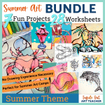 Fun Art Projects and Summer Art Lessons | Inside Out Art Teacher