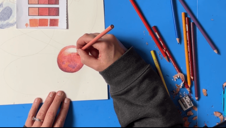 Crystal Clarity: A Step-by-Step Guide to Drawing Colored Pencil ...