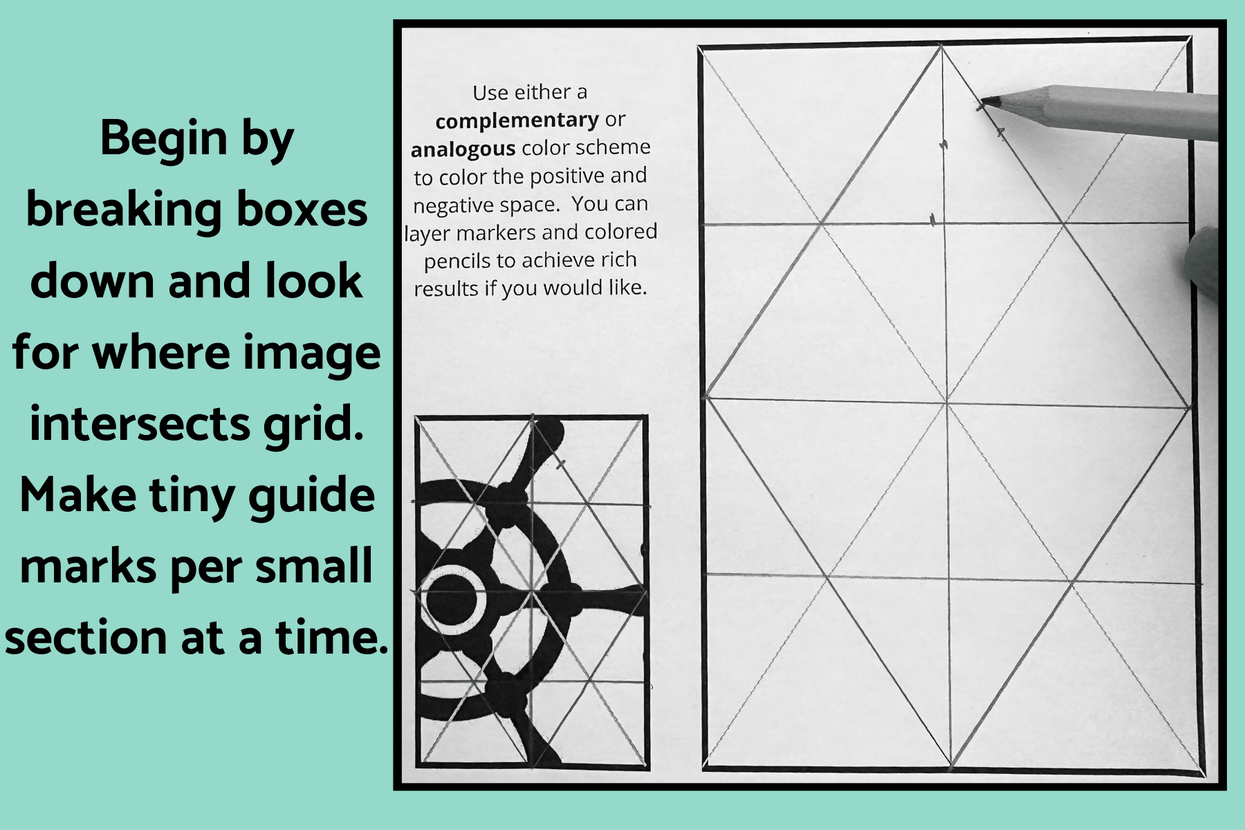 Beginner Drawing Exercise: Shapes Before Details