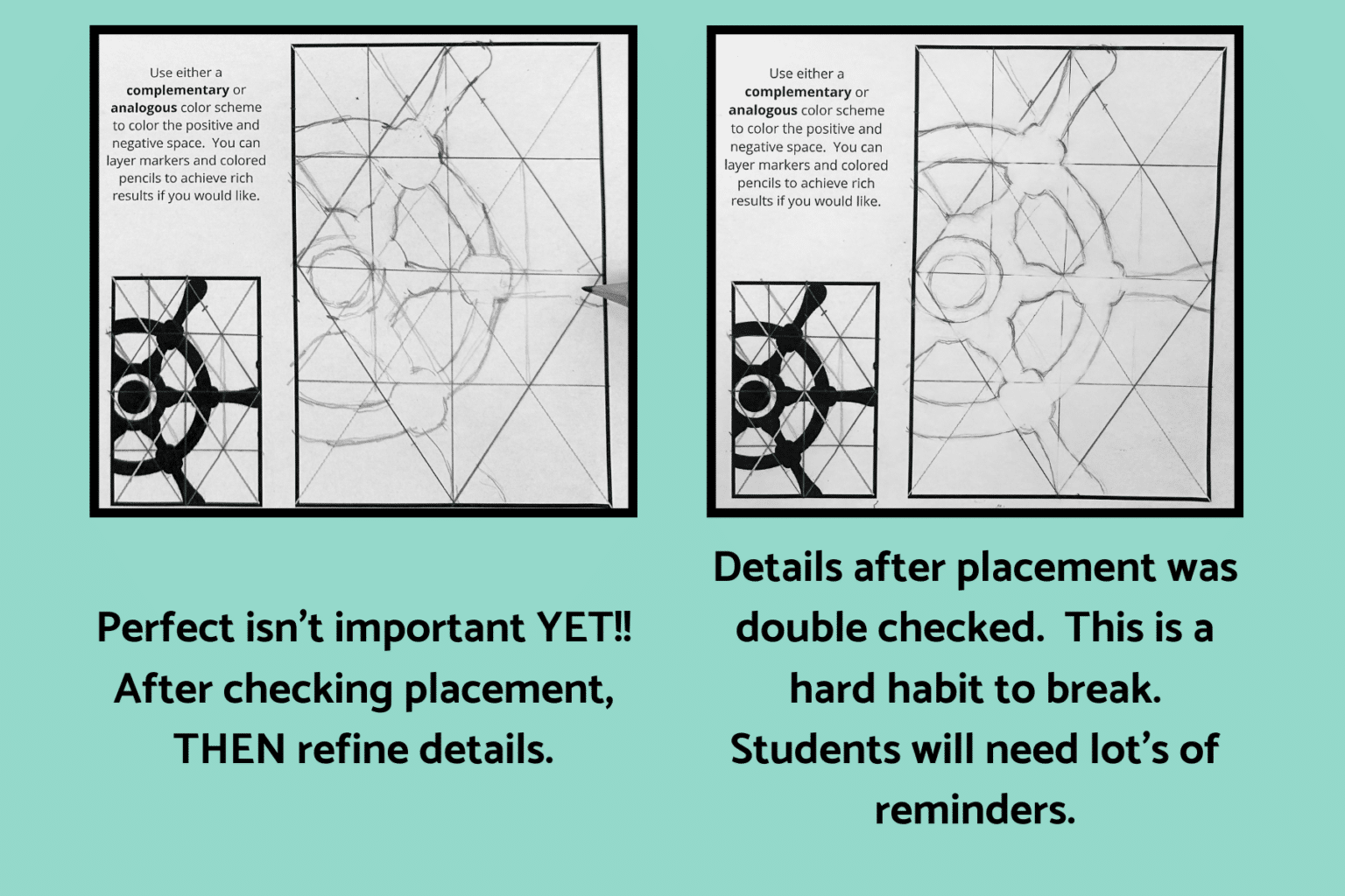 Beginner Drawing Exercise: Shapes Before Details