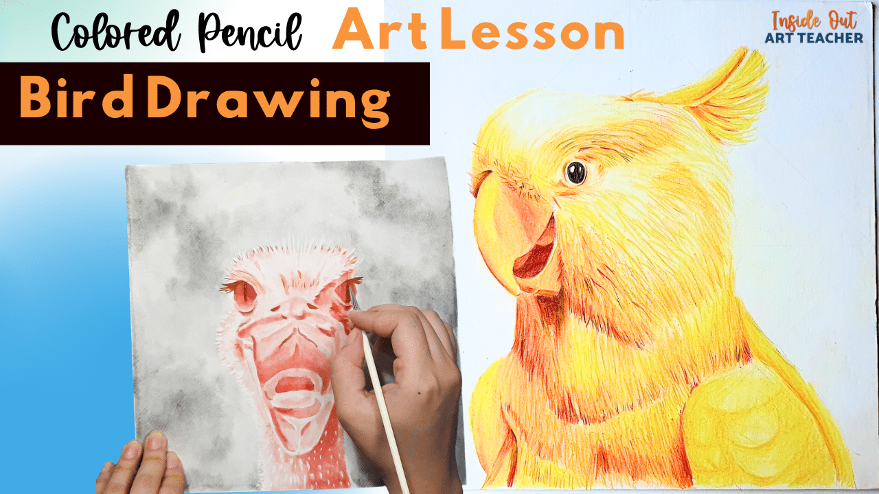Adapting a Watercolor Art Project Using Colored Pencil (High School Art ...