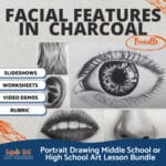 How to Draw a Nose Using Charcoal for Students and Art Teachers