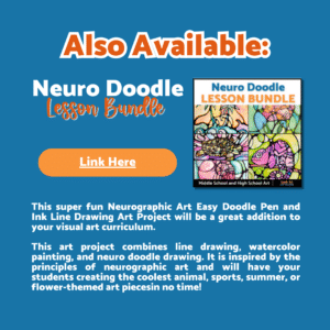 Neurographic Art Abstract Art Lesson Plan - Engaging Art Activity for ...