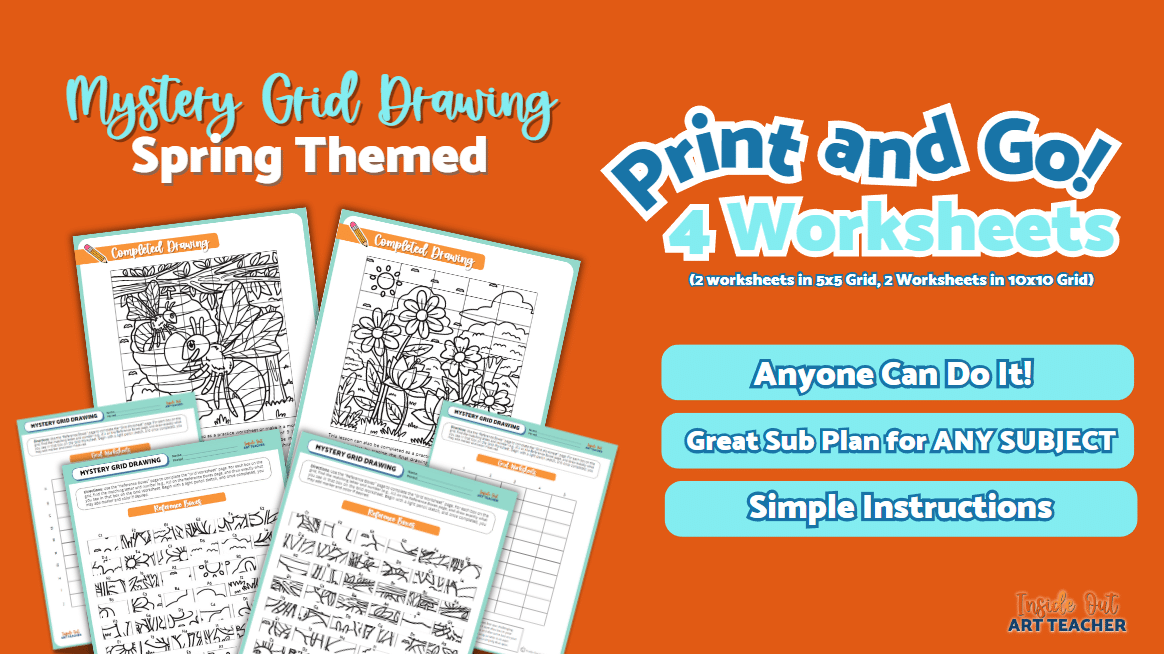 Spring Classroom Activity | Engaging Art Worksheets for Kids | Inside ...