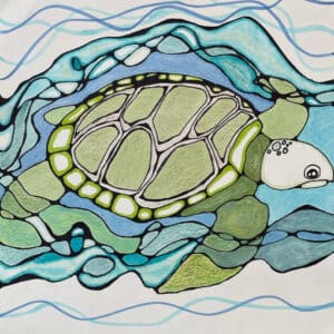Neurographic Art Lesson for Middle & High School (With X-Grid Drawing ...