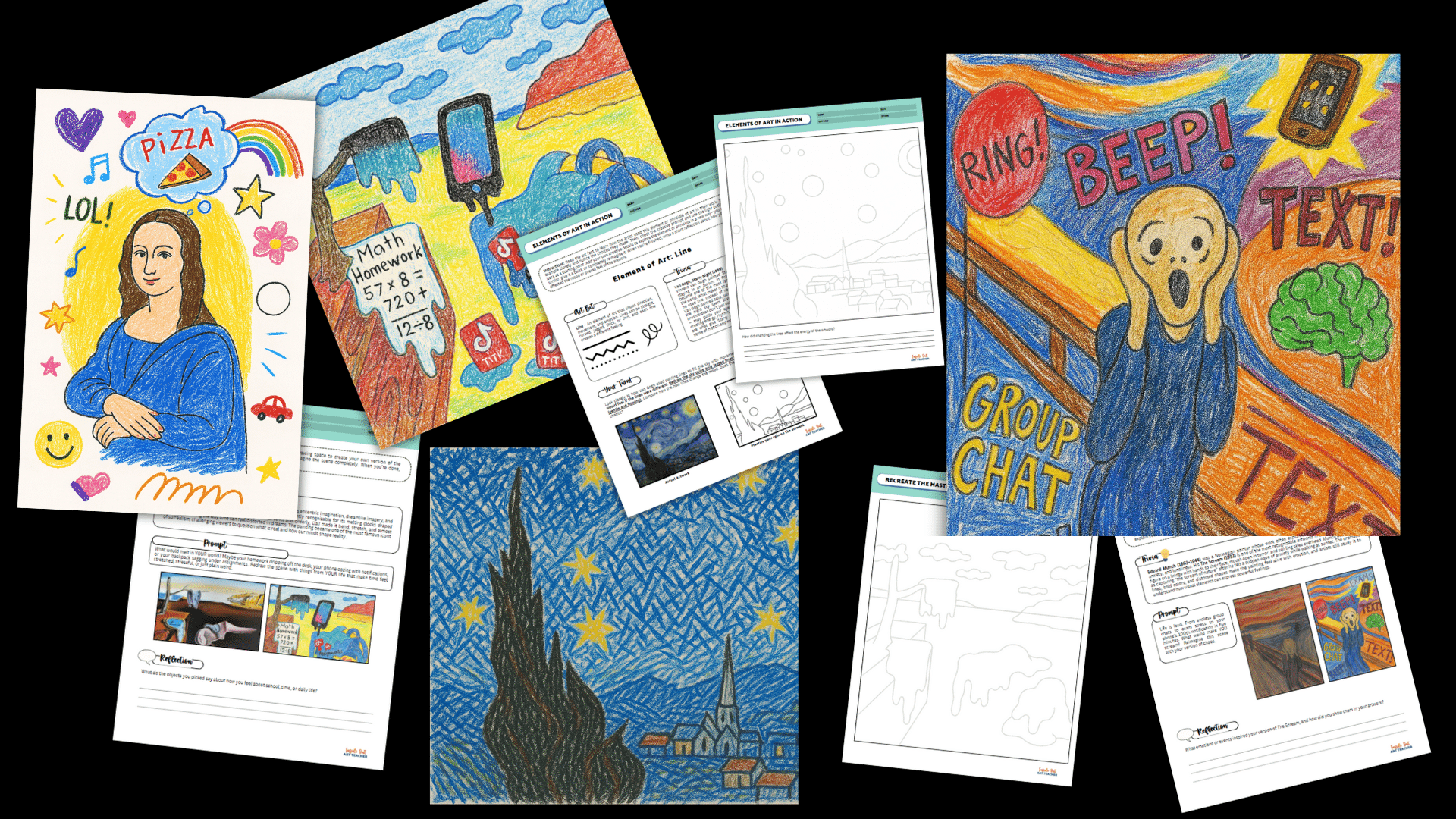 Art Projects for Middle School | Drawing, Painting & More