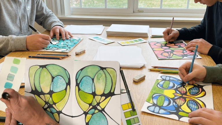 3 No-Prep Beginner Drawing Lessons for Overwhelmed Middle & High School ...