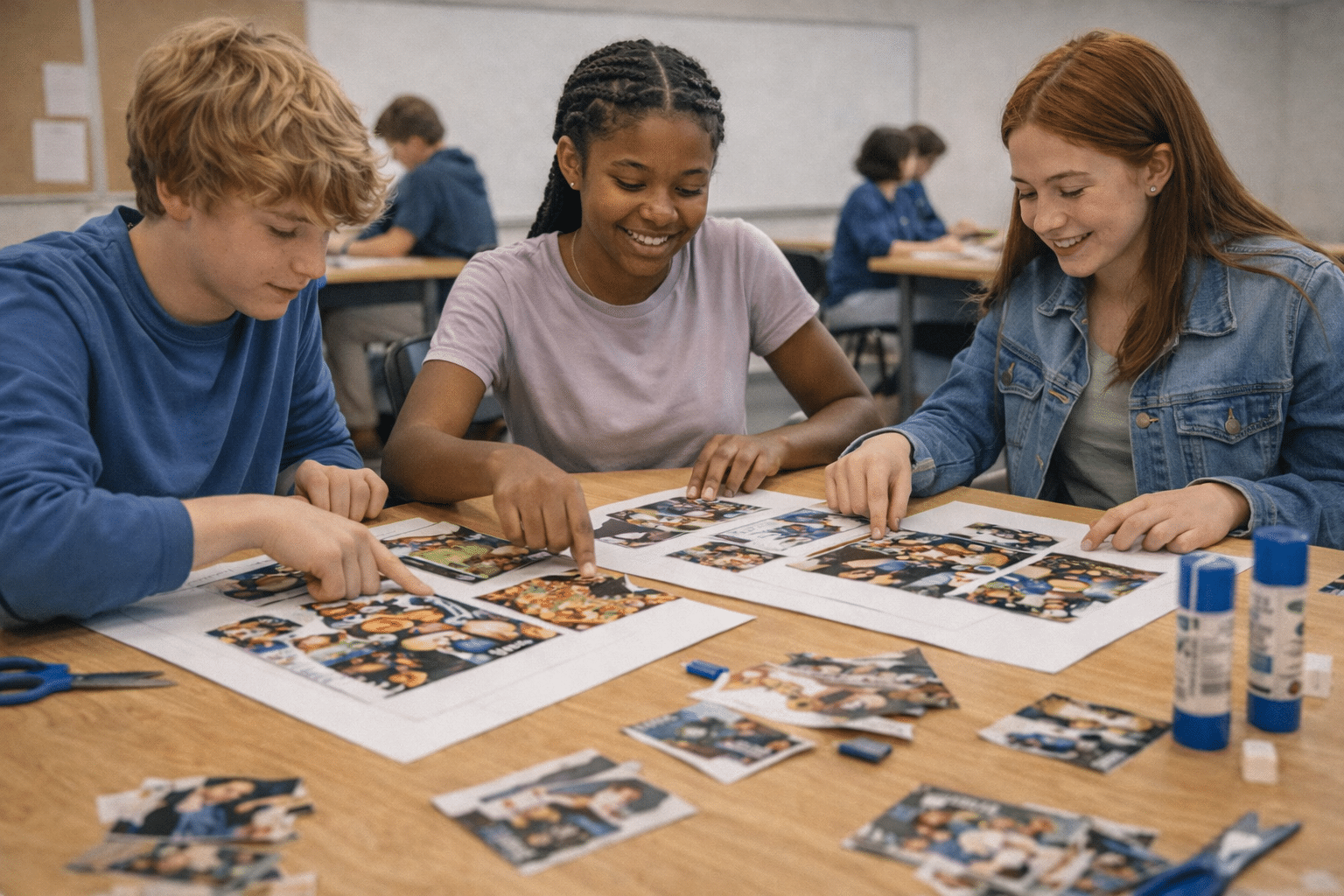 A Meaningful Black History Month Art Project: Romare Bearden–Inspired ...
