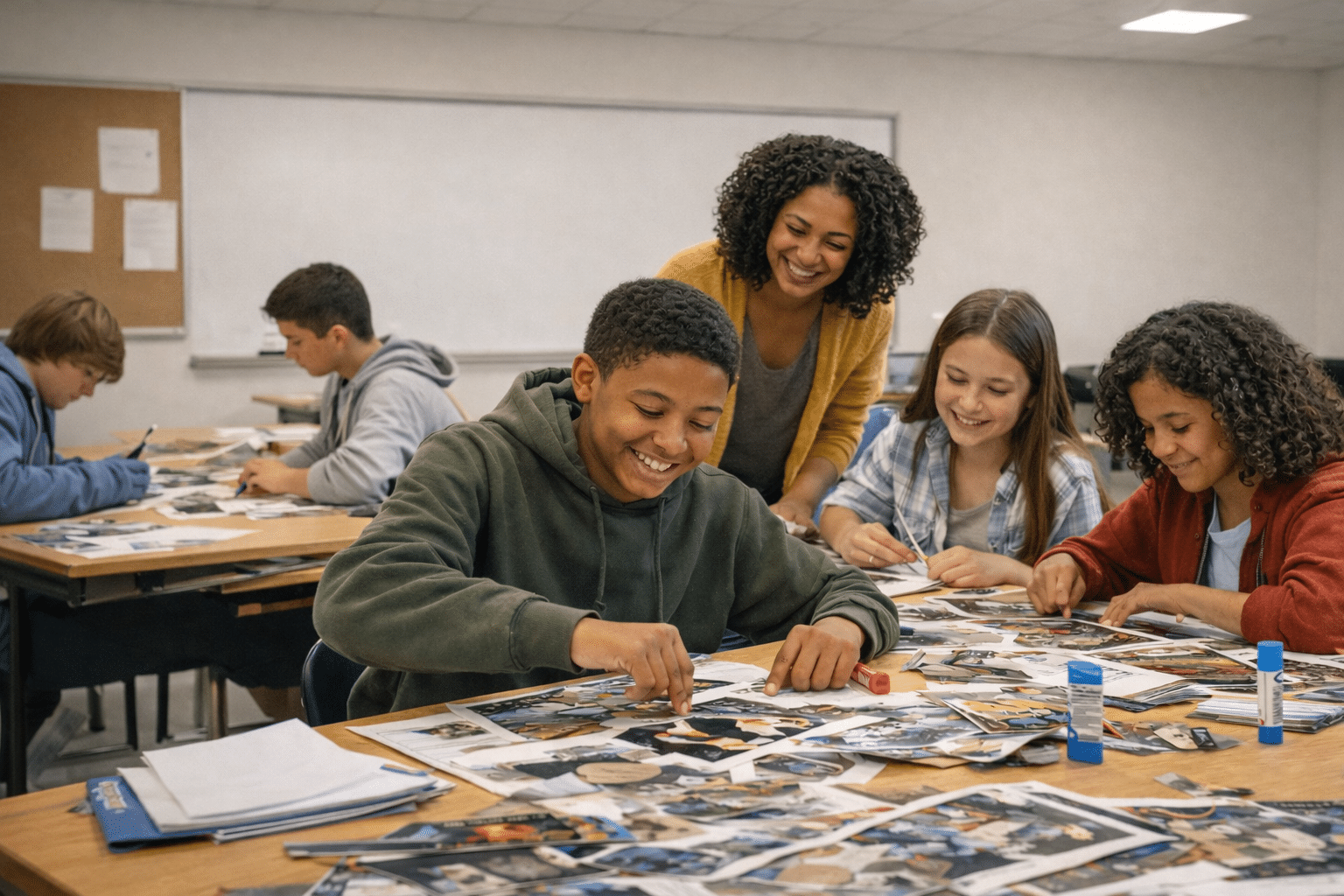 A Meaningful Black History Month Art Project: Romare Bearden–Inspired ...