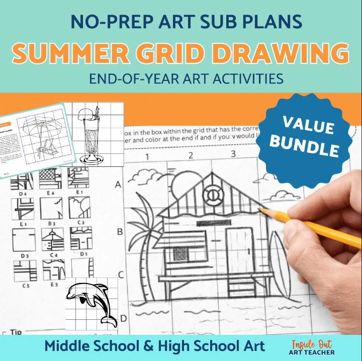 Easy End of the Year Art Projects for Tired Art Teachers