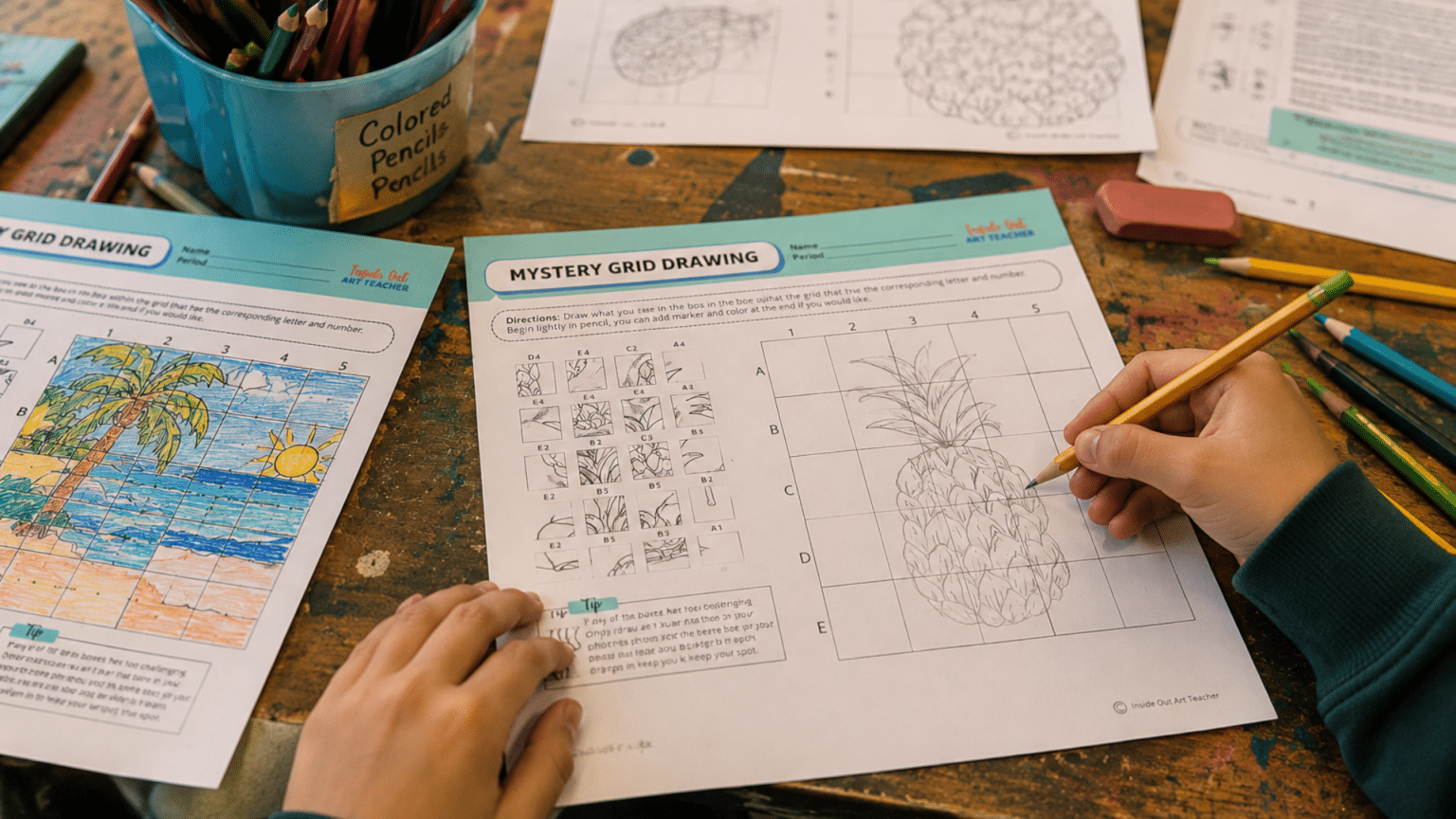 Easy End of the Year Art Projects for Tired Art Teachers